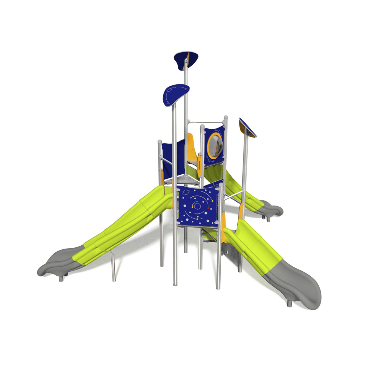 Ігровий комплекс BUGLO AQUARIUS INOX 1707 - Podiluxe