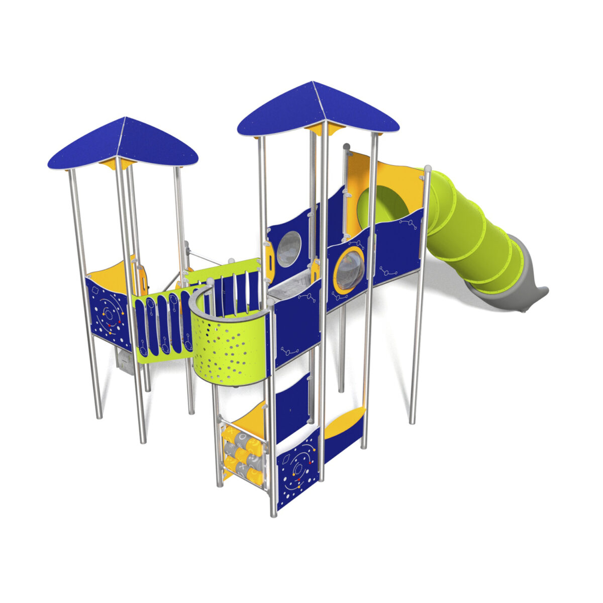 Ігровий комплекс BUGLO AQUARIUS INOX 1715 - Podiluxe